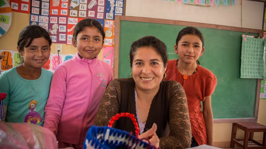 5 datos de la alimentación escolar en Bolivia | World Food Programme